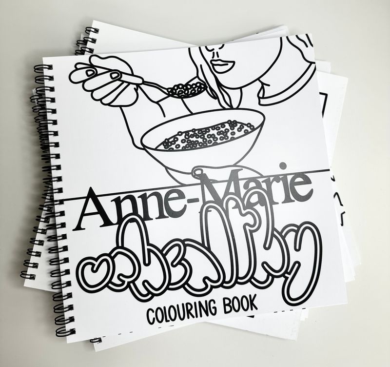 Anne Marie: Unhealthy Colouring Book