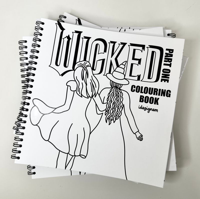Wicked Part 1 Colouring Book