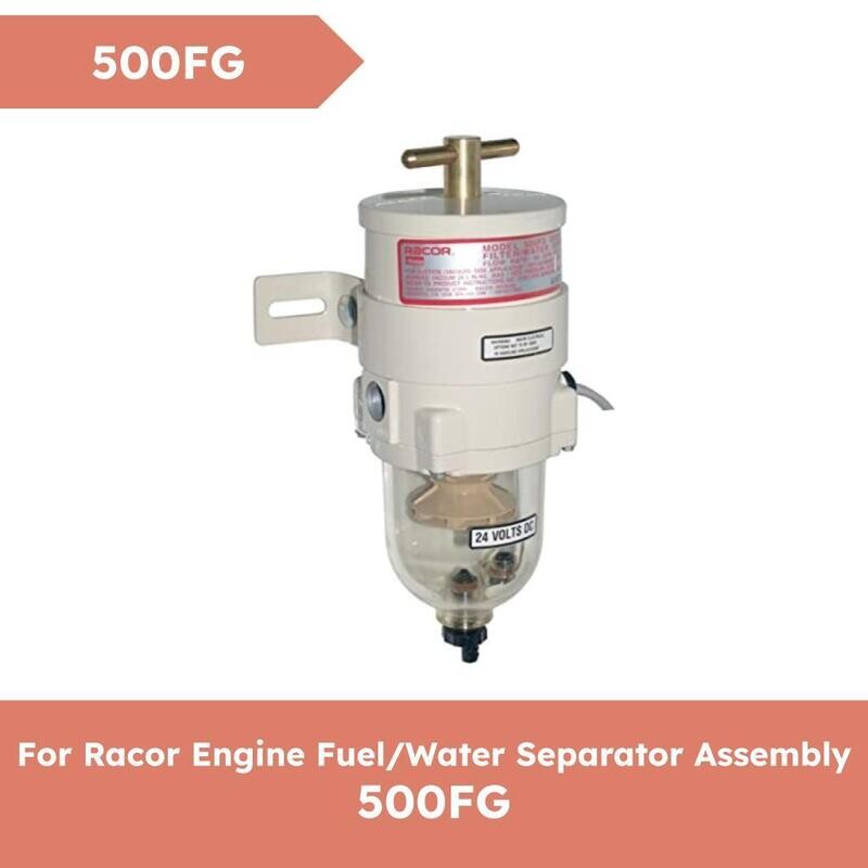 For Racor Engine Fuel/Water Separator Assembly 500FG