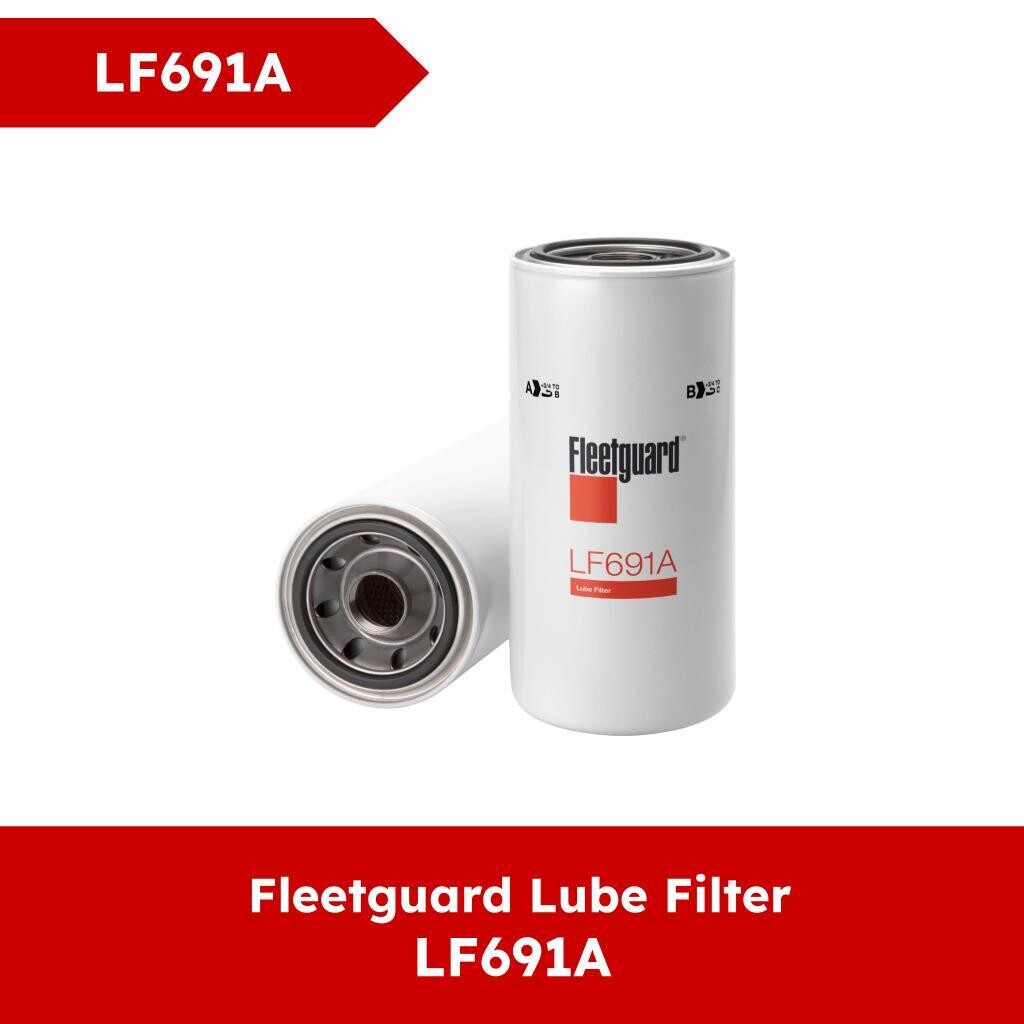 For Fleetguard Engine Lube Filter LF691A