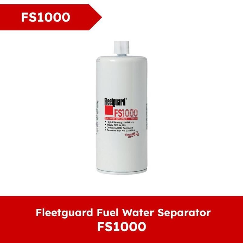 For Fleetguard Engine Fuel Water Separator FS1000