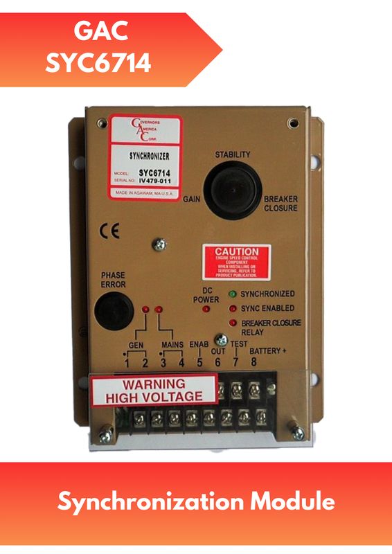 GAC SYC6714 Synchronizer