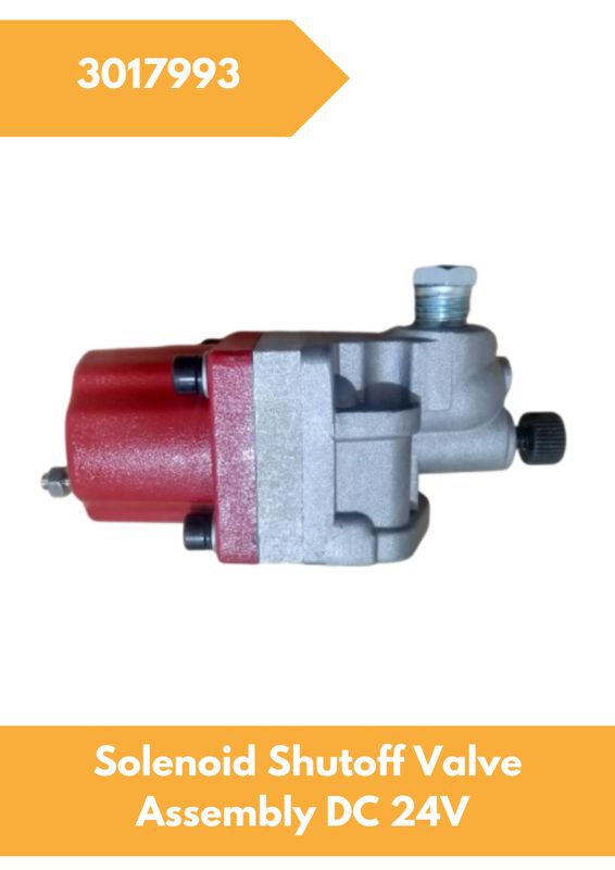 Solenoid Shutoff Valve DC 24V Assembly 3017993