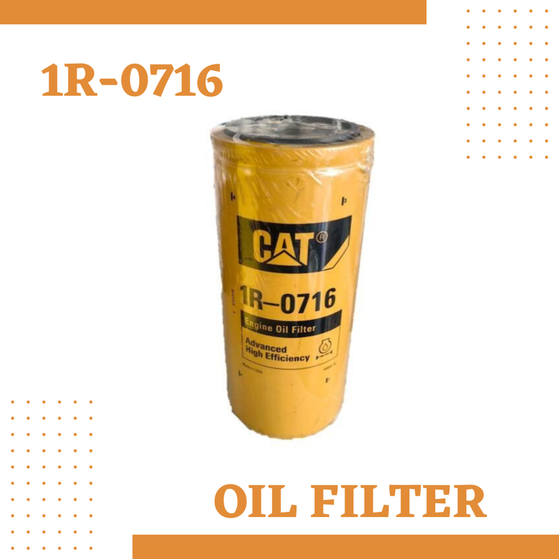 For CAT OEM Engine Oil Filter 1R-0716