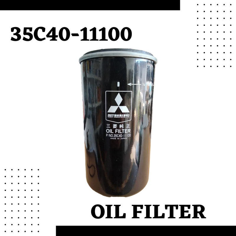 For Mitsubishi Engine Oil Filter 35C40-11100