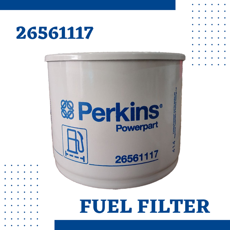 For Perkins Engine Fuel Filter 26561117