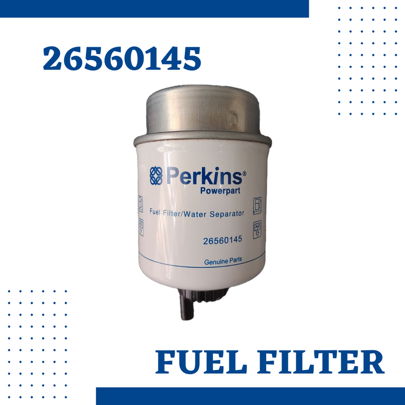For Perkins Engine Fuel Filter 26560145