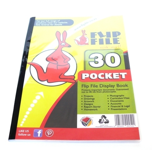 A4 - Flip File - 30 Pocket