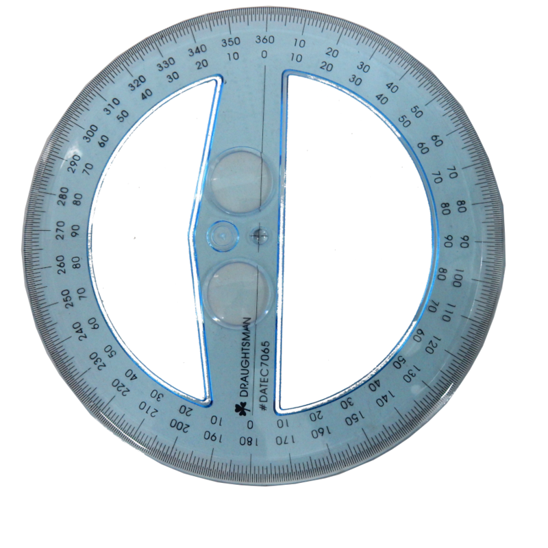 Protractor 360 15cm