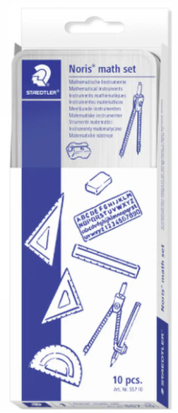 Math Set Staedtler 10 Piece