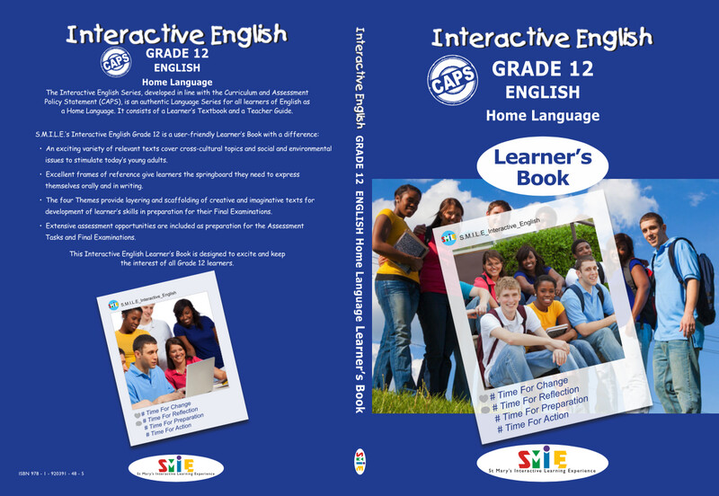 OUT OF PRINT - Interactive English Home Language - Grade 12 Learner Book