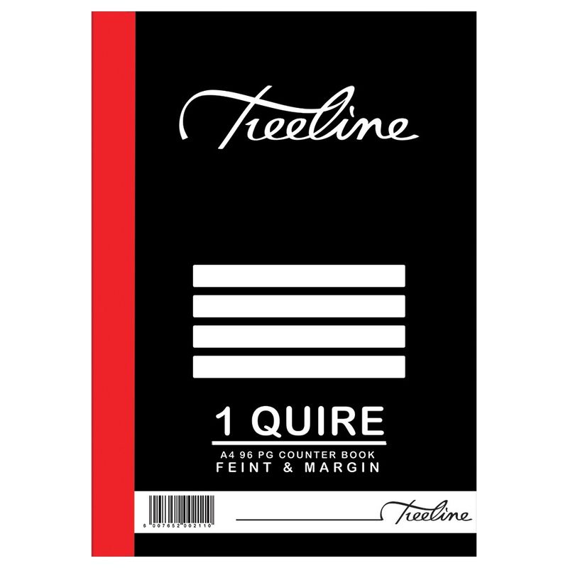 A4 1 Quire Counter Book F/M 96pg