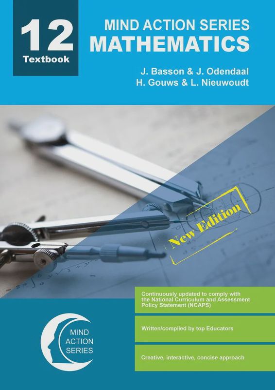 Mind Action Series Mathematics Gr 12 Textbook (New Edition 2019)