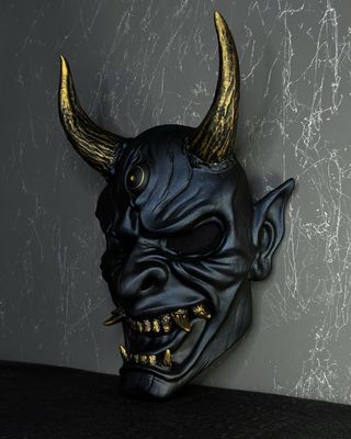 Products — Custom Handmade Masks: Hannya, Oni, Kitsune, Demon, Dragon