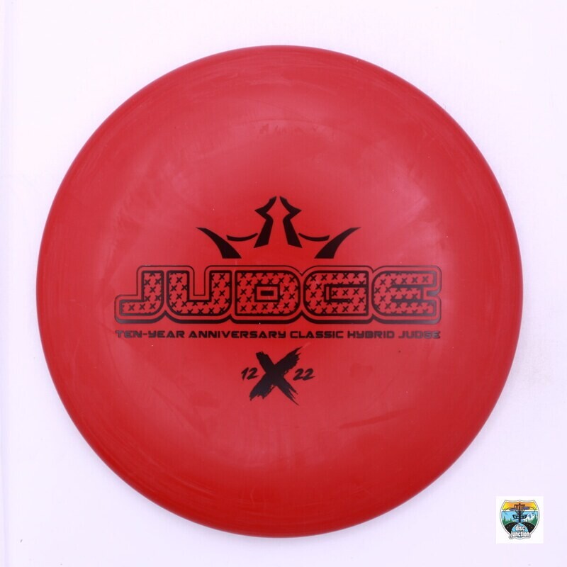 Dynamic Discs Classic Hybrid Judge 10 Year Anniversary Stamp
