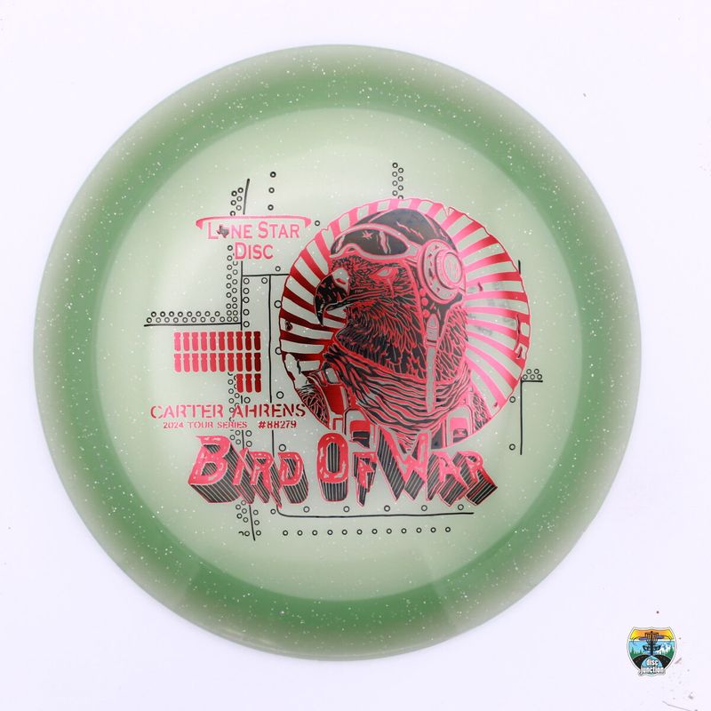 Lone Star Disc Founder's Glow Warbird 2024 Tour Series Carter Ahrens