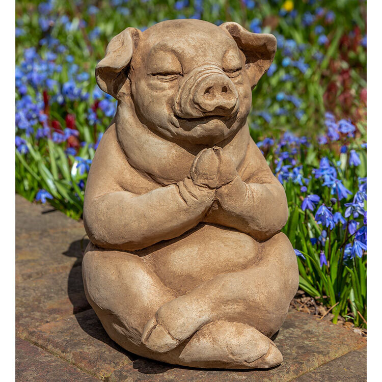 ZEN PIG STONE STATUE