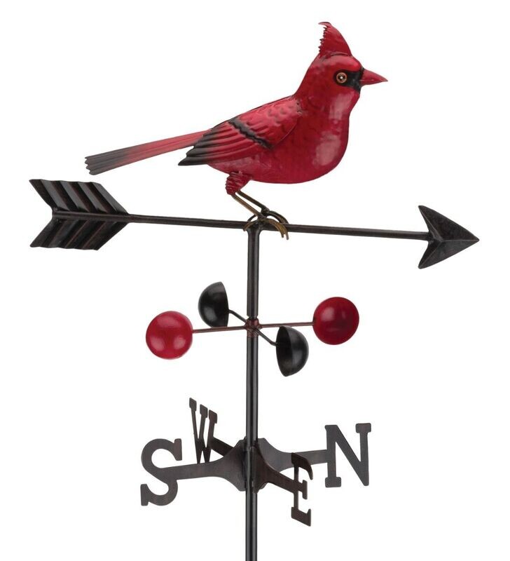 Weathervane Stake - Cardinal