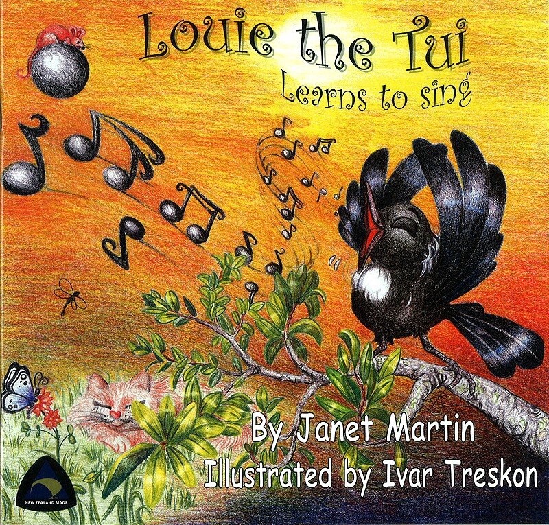 Louie the Tui Learns to Sing – Store – Tiritiri Matangi