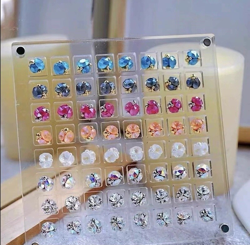 Acrylic Rhinestone Box