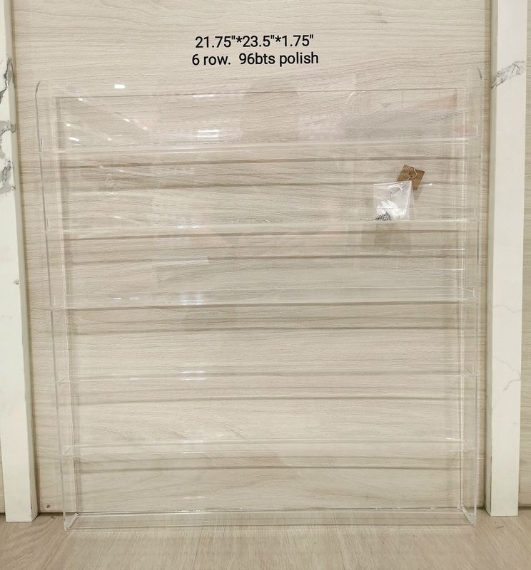 DND Display Nail Polish Wall Rack (90 Bottles)