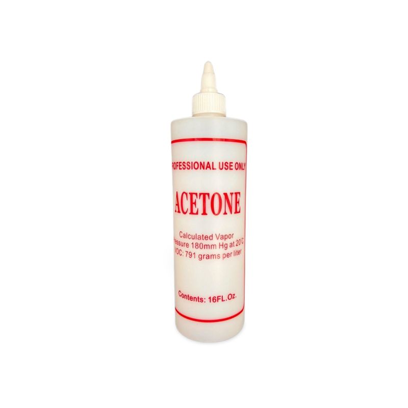 Empty Bottle 16oz Acetone
