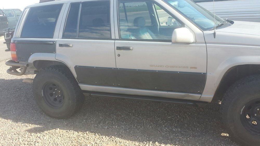 ZJ - 93-98 Grand Cherokee ZJ - ROCK SLIDERS | DB Metalworx - 66-76 ...