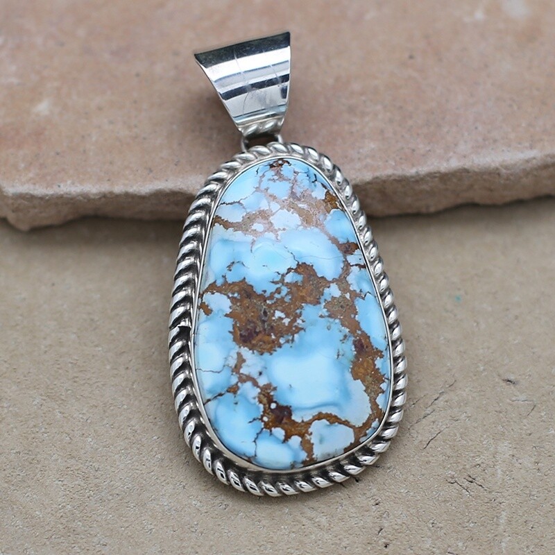 Large single stone pendant