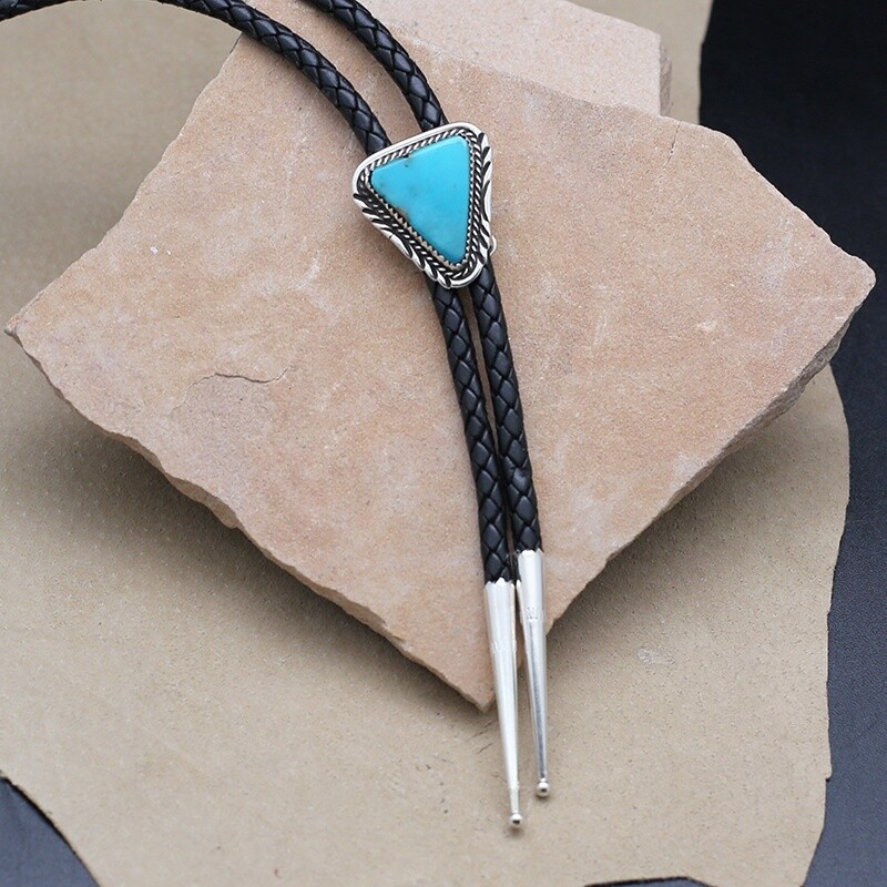 Triangle shaped bolo tie-RB 250