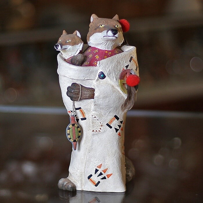 Creations Red Fox Mama Statue