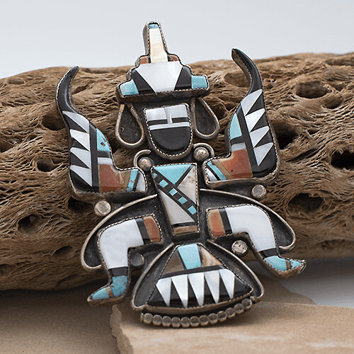 1940's Knife Wing Man pin