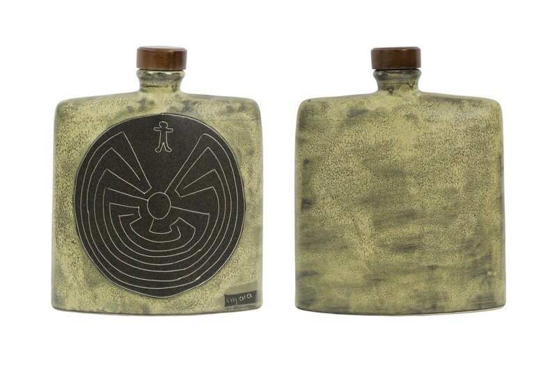 Mara Stoneware Decanter-Man in Maze