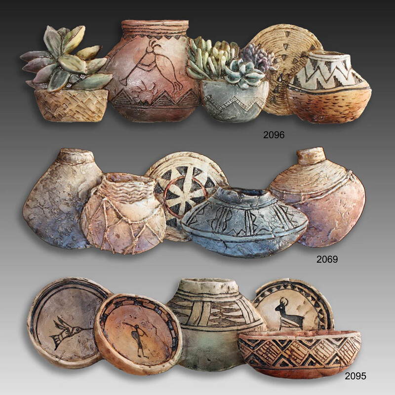 Horizontal pots-24" x 7"