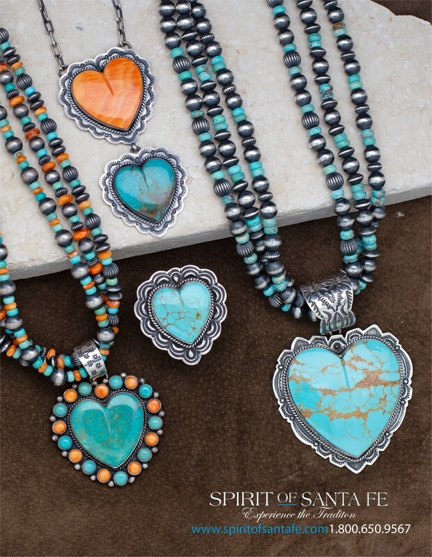 Native American Heart Jewelry - Spirit of Santa Fe