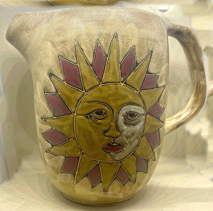 Mara Large Pitcher Sun
