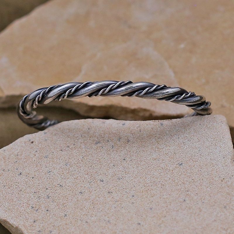 Twist wire bracelet-1980's