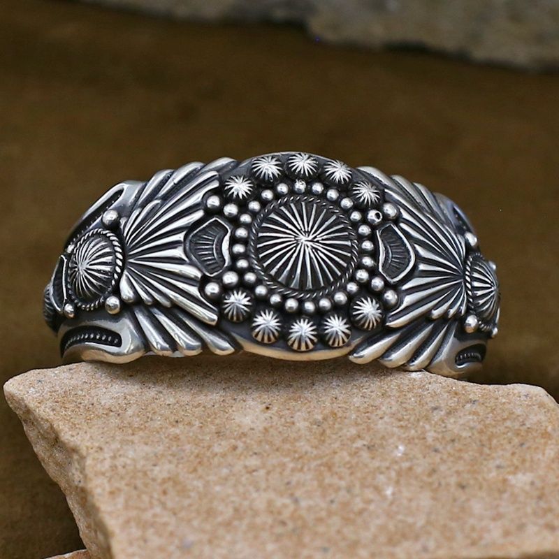 Harry Begay Ingot silver bracelet