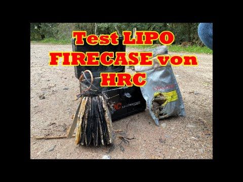 Lipo fire protection box