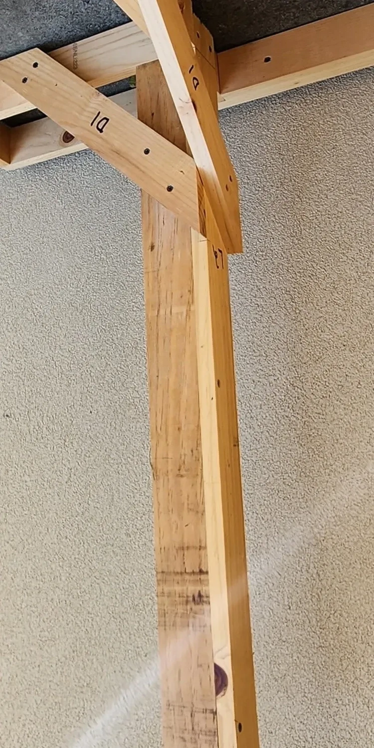 1x3 L-Girder Style Leg Assembly, 30"-36"