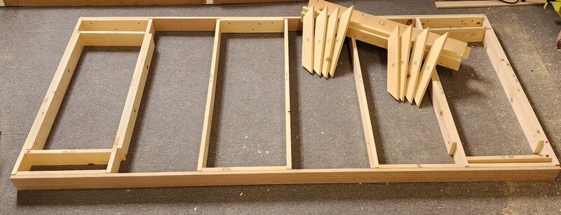 48" Wide Complete Model Railroad Starter Table Kit