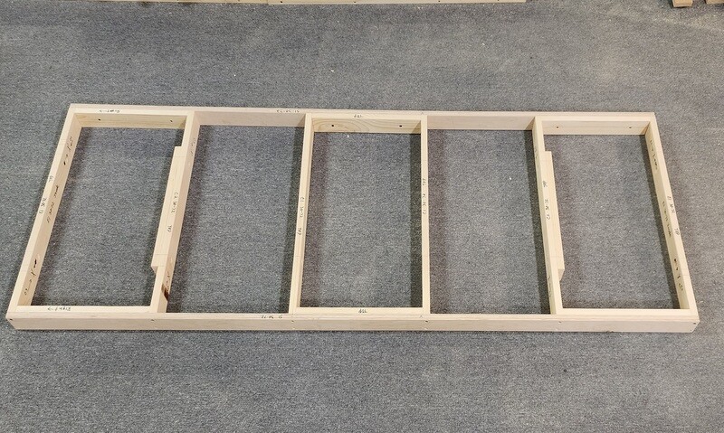 Model Railroad Benchwork, 30"-35" wide, 66"-72" long