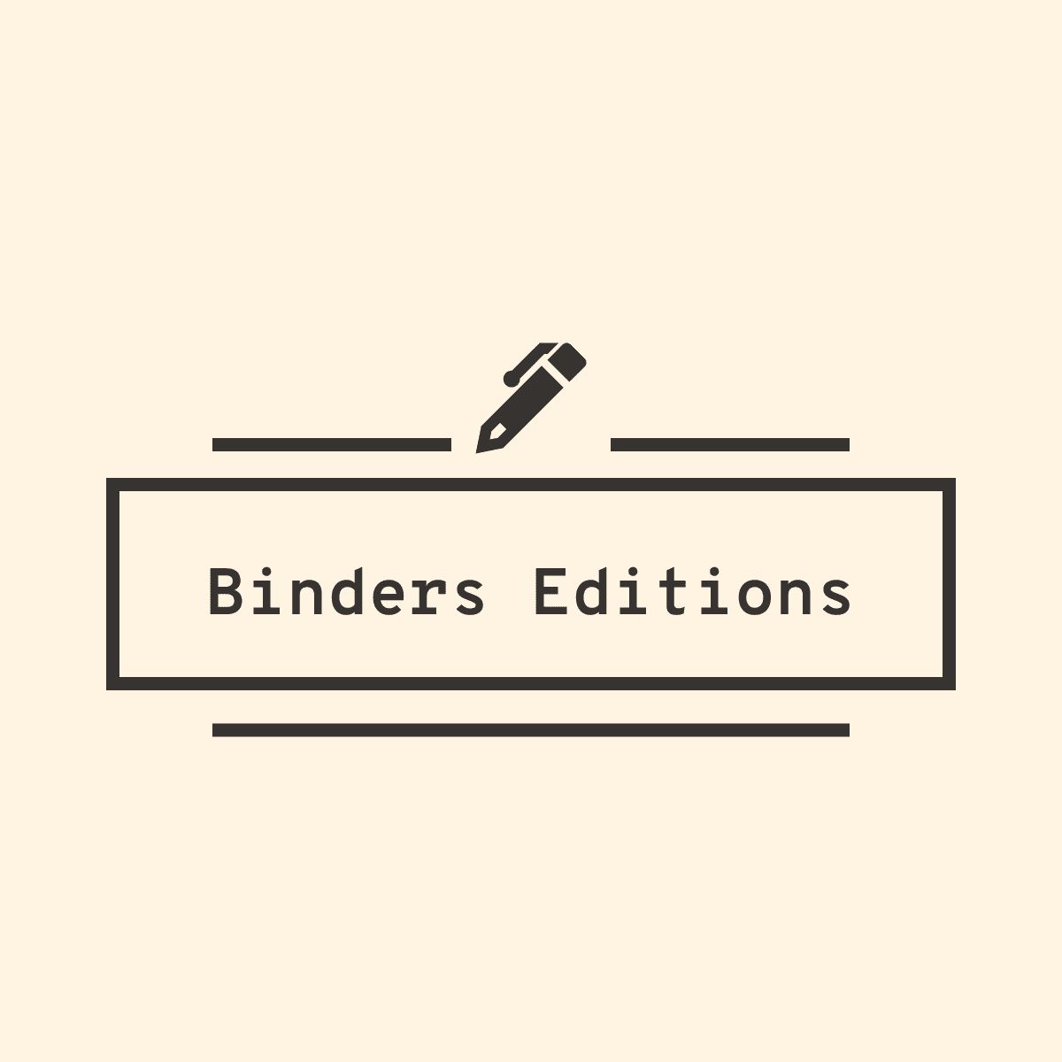 Products — Binders Editions