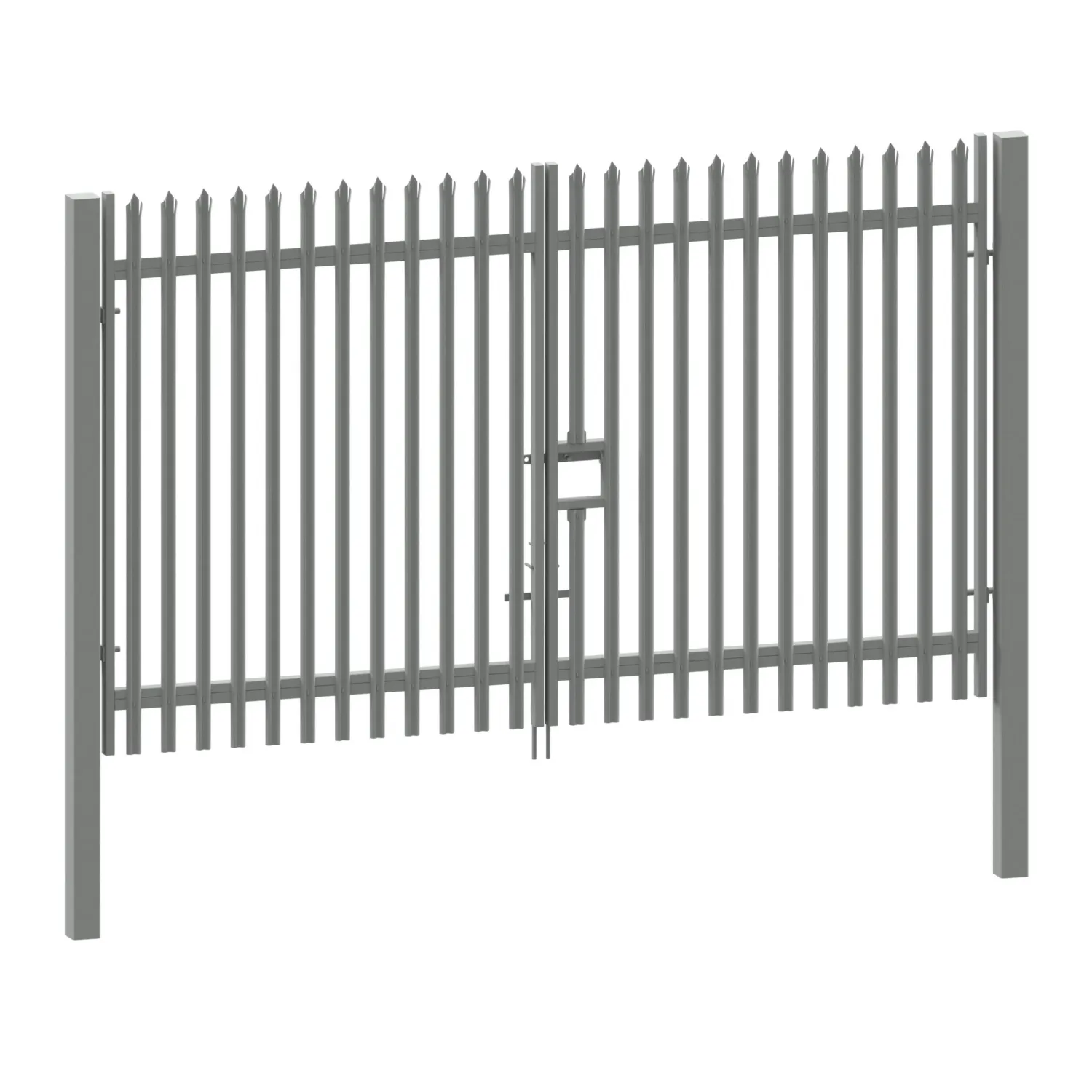 Double Palisade Gate - 6m wide