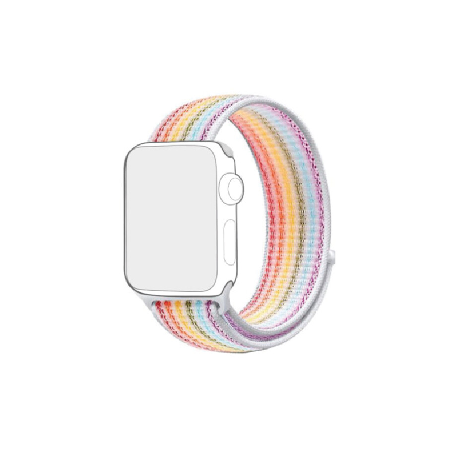 Pastel Rainbow Apple Watch strap