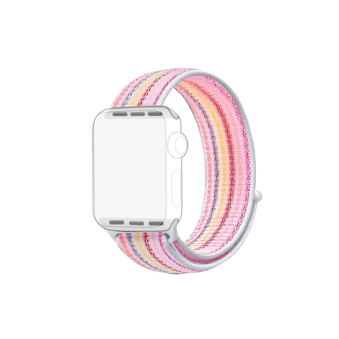 Pastel Striped Apple Watch strap