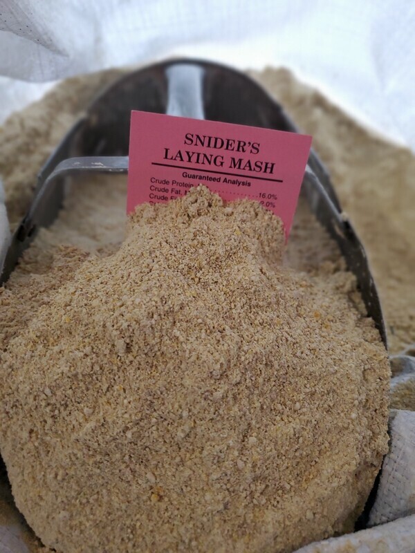 Laying Mash 50lb Snider's