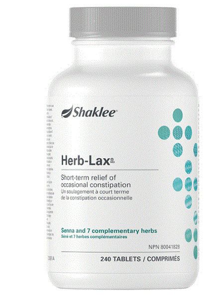 Shaklee, Herb Lax, Laxative to cleanse the digestive system - 240 Tablets