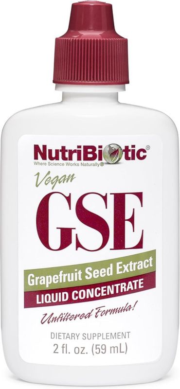 NutriBiotic, Vegan GSE Grapefruit Seed Extract, Liquid Concentrate - 2 ...