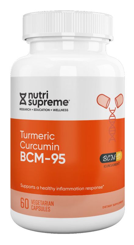 Nutri Supreme, Kosher TURMERIC-CURCUMIN BCM-95, Supports A Healthy ...