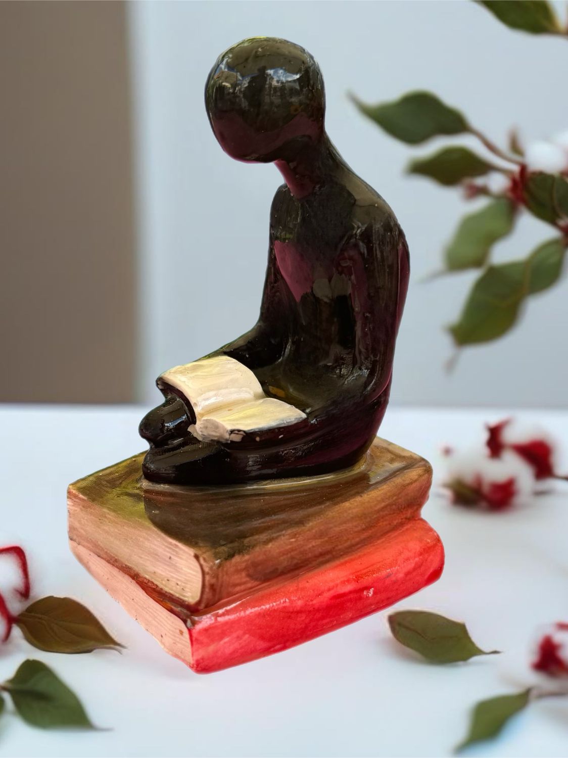 Beeldje Lezen – Onze Boeken uit eigen uitgeverij – Stichting Nooit Voorbij